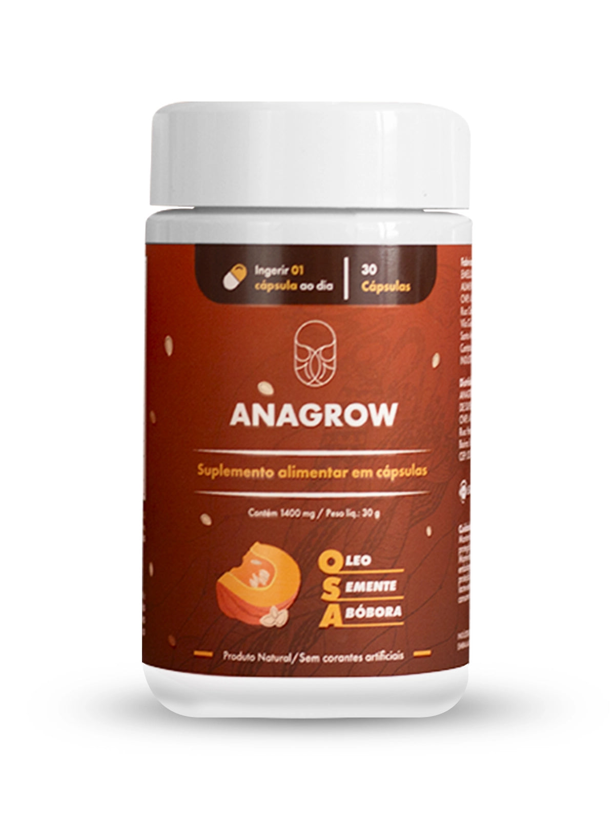OSA - Óleo de Semente de Abóbora 30 Cápsulas | Anagrow – Anagrow ...
